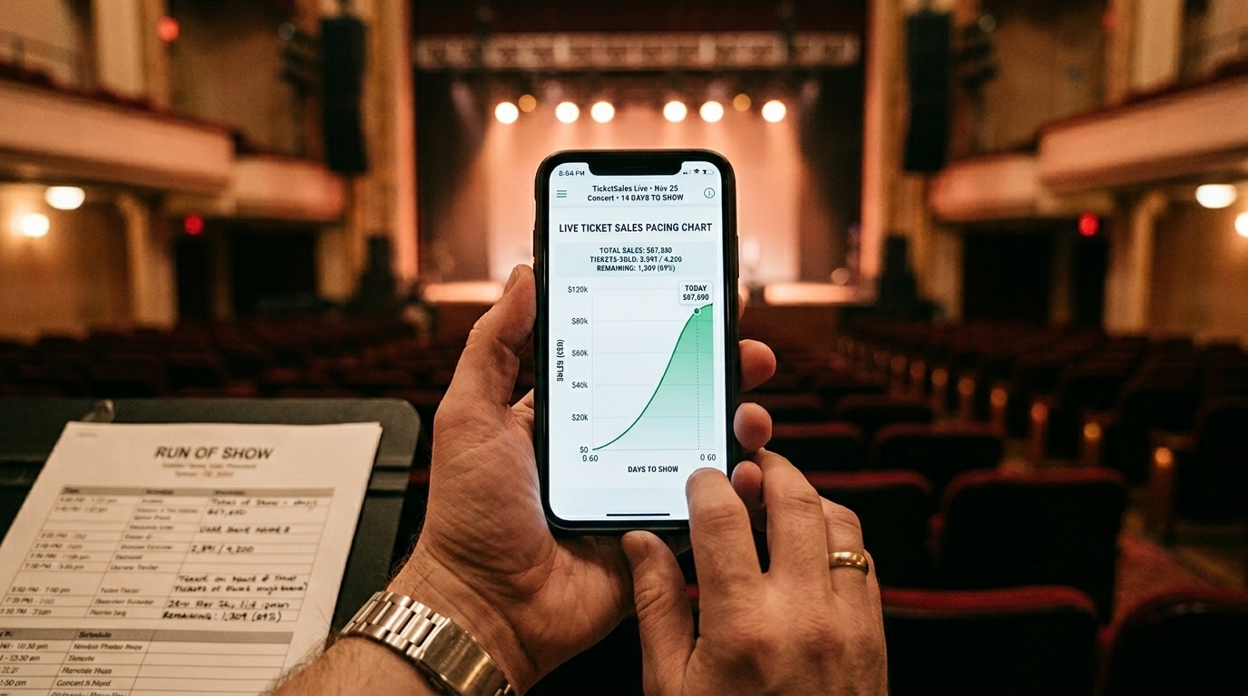 Concert Ticket Sales Data: Dynamic Pricing for Promoters